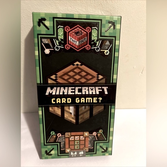 Mattel | Toys | Mattel Games Minecraft Card Game 25 Blast The Tnt Watch ...